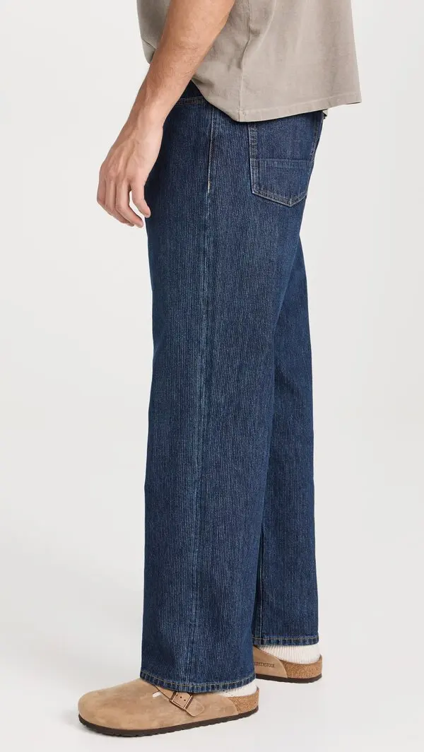 パンツ our legacy24SS THIRD CUT Deep Blue Chain Our Legacy - Third Cut Blue Tech Wash Denim